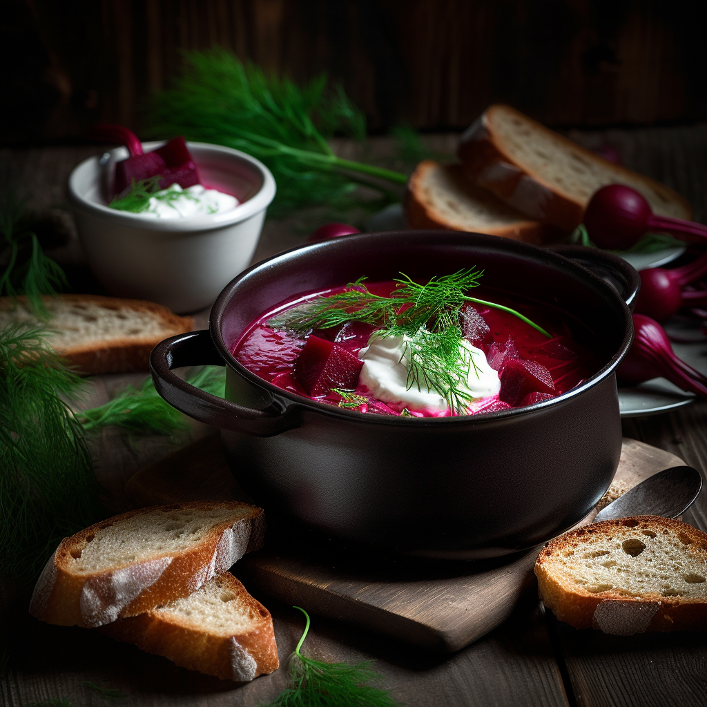 Warm & Comforting Vegan Beet Borscht Recipe | Kerry Cooks