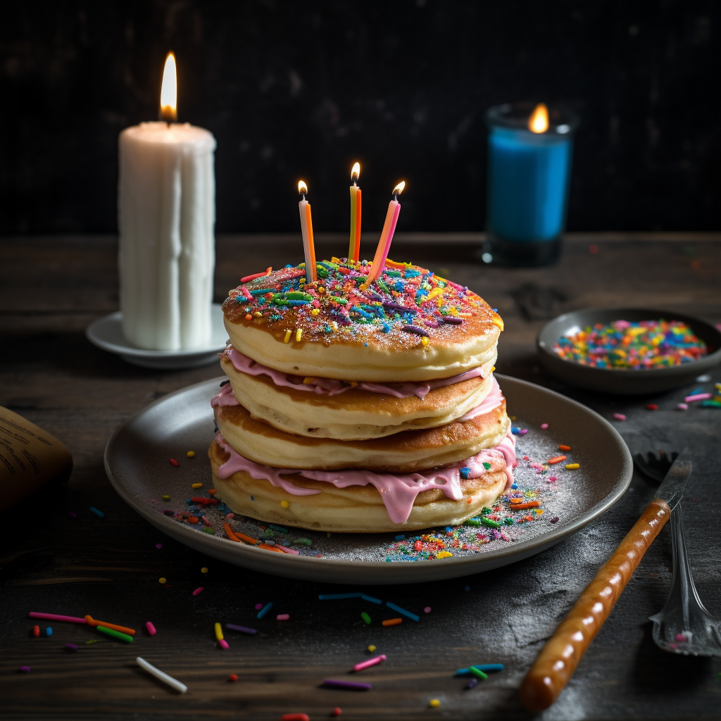 Whimsical Birthday Pancakes: A Celebration On A Plate | Kerry Cooks