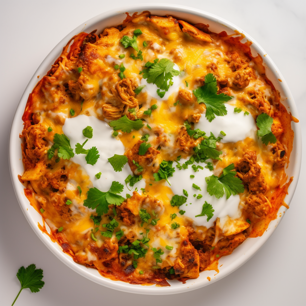 Savory Turkey Enchilada Bake - A Gluten Free Delight | Kerry Cooks